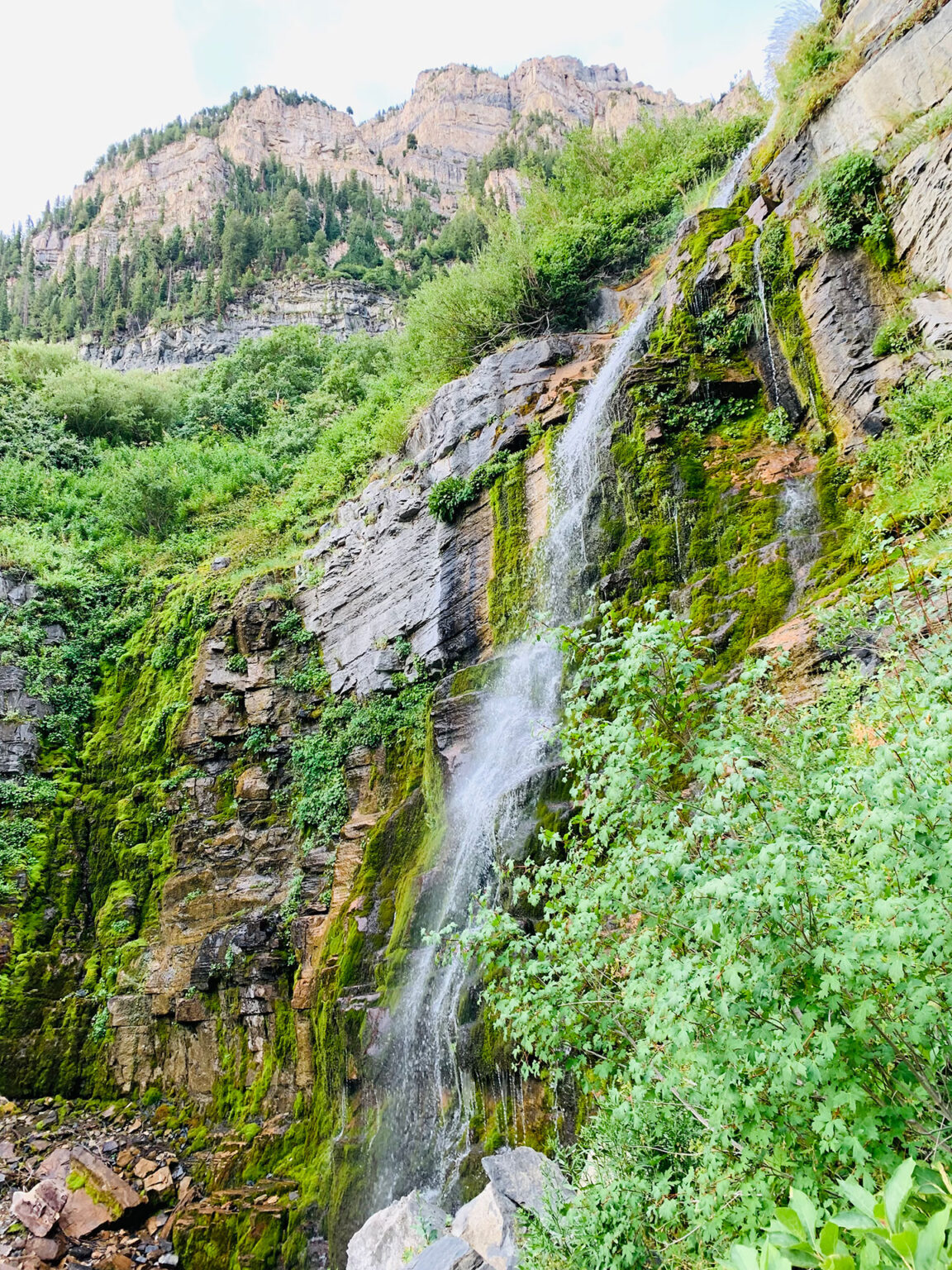 Hiking Mount Timpanogos to Emerald Lake